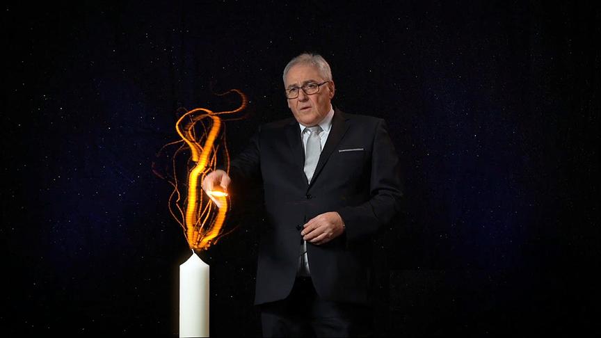 Teilen auch Sie das virtuelle Friedenslicht